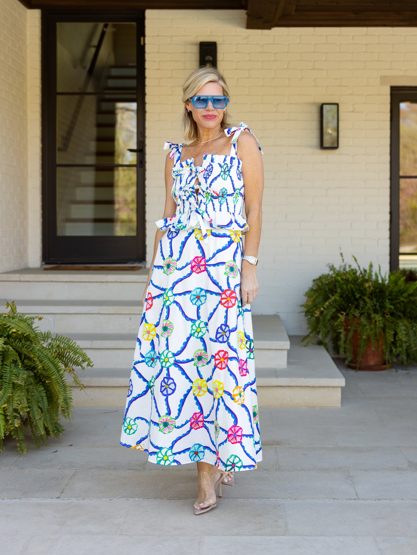 TURPAN BLUE DRESS – Bold Bungalow